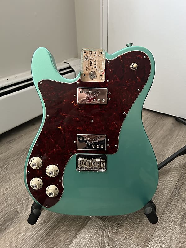 Loaded Left Handed USA Fender Telecaster Deluxe body | Reverb