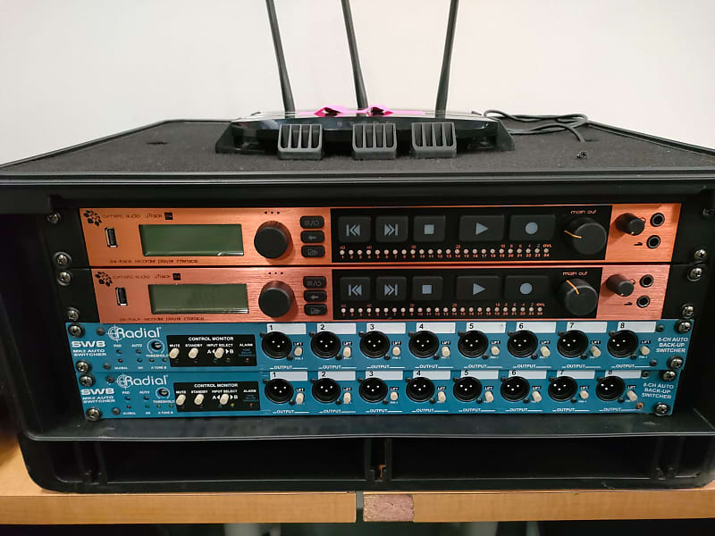 Sequence Rack w/ Cymatic u24 and Radial SW8 | Reverb