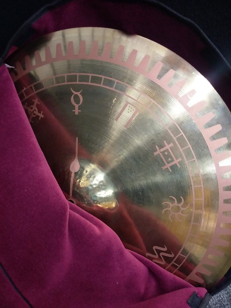 Limited Edition Sabian Steampunk Neil Peart Signature 22" | Reverb