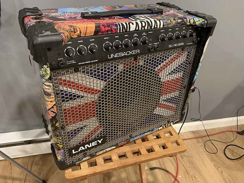 Iron Maiden Laney Linebacker Custom amplifier! Not working | Reverb