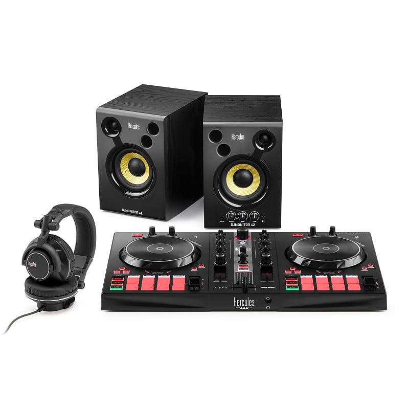 Hercules DJ Essentials Kit Complete Setup | Reverb