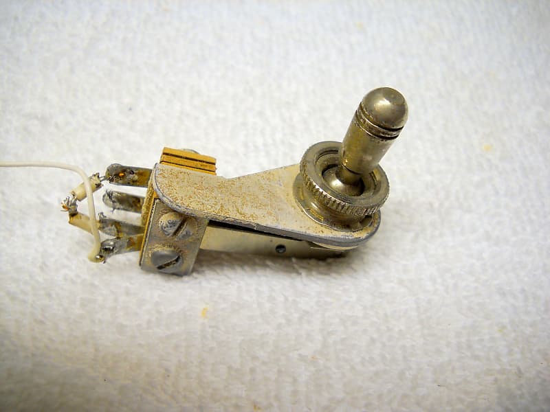 Mosrite Switchcraft 3 Way right angle Toggle Switch W/ | Reverb