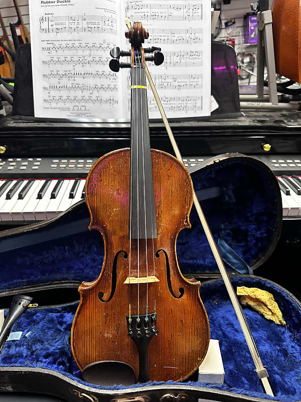 Vintage Antonius Stradiuarius Violin - Cremonensis Faciebat | Reverb