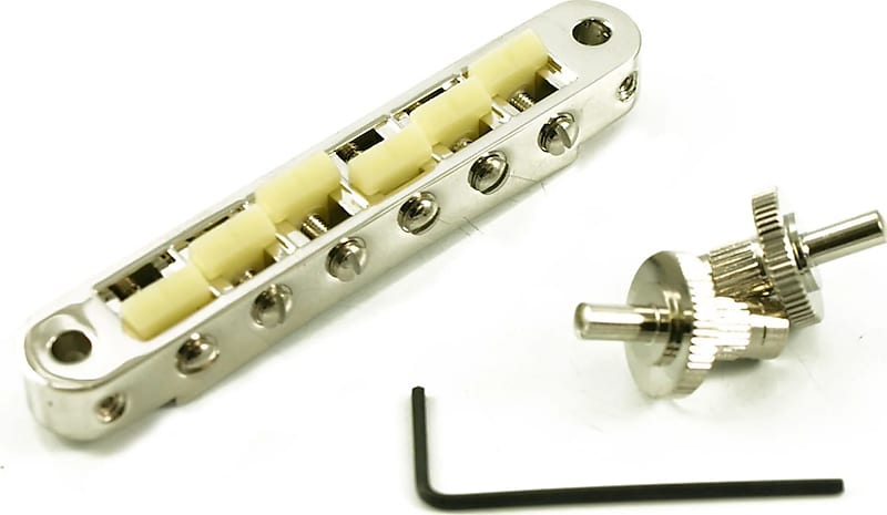 TonePros Standard Tune-O-Matic Bridge With Small Posts and "G | Reverb