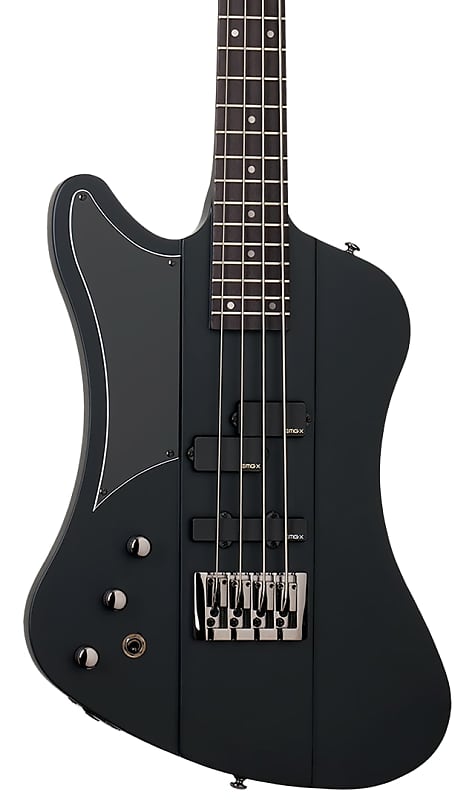 Schecter Schecter Sixx Electric Bass Left Handed Satin Black | Reverb