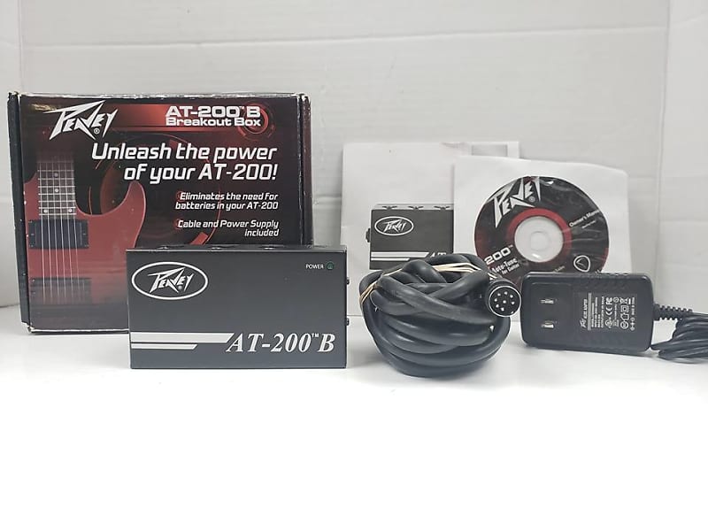 Peavey Breakout Box AT-200 B / Midi Control Power Supply | Reverb