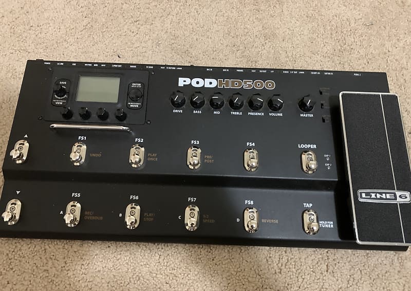 Line 6 Pod HD500 | Reverb