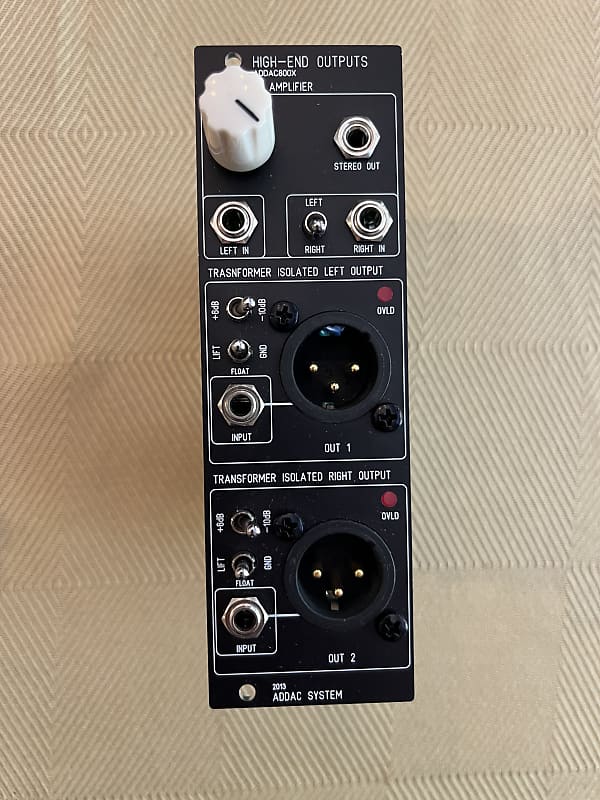 ADDAC System 800X High End Outputs - Black | Reverb