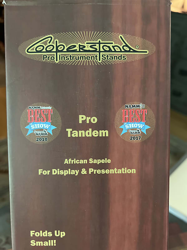 Cooperstand Pro-Tandem Double Guitar Stand 2022 | Reverb