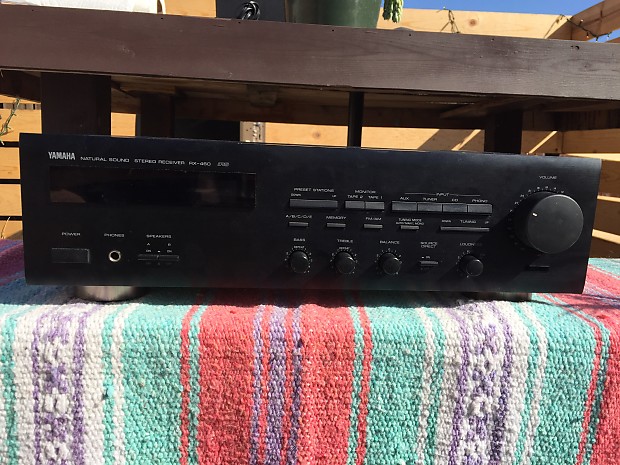 Yamaha RX 460 - Stereo Reciever - Display Broken - All Else | Reverb
