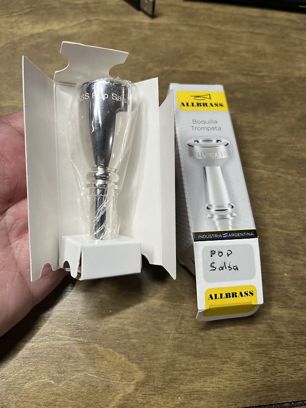 ALLBRASS Trumpet Mouthpiece POP SALSA | Reverb