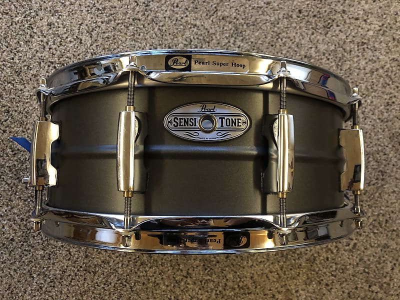 Carbon Steel Seamless 14x5 Snare - Iron/matte | Reverb