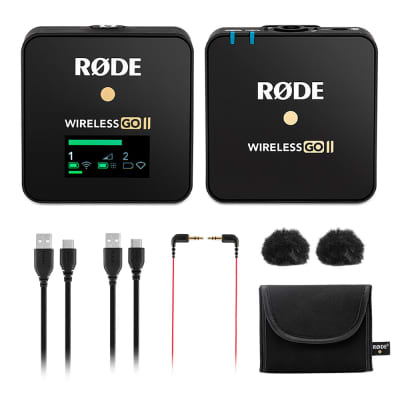 RODE Wireless GO II Compact Wireless Microphone System | Reverb