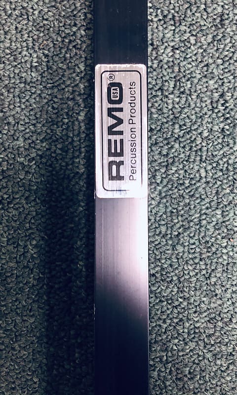 Remo Roto Tom 24” Mounting Track 1990’s Black | Reverb