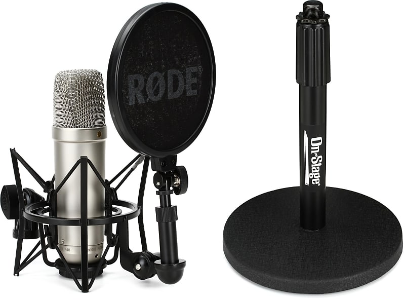Rode NT1-A Large-Diaphragm Condenser Microphone Bundle with | Reverb