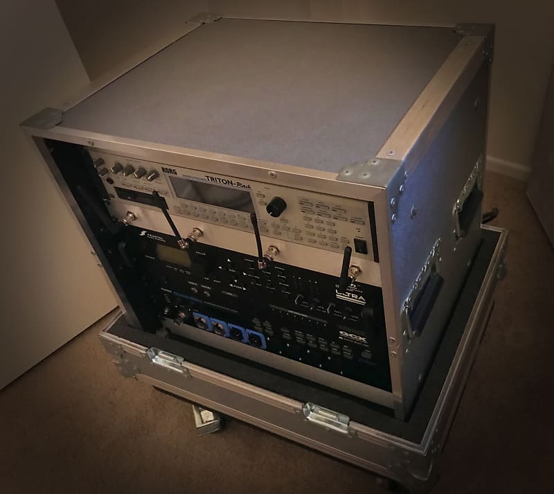 10 space "Shell over" ATA Rack Silver | Reverb