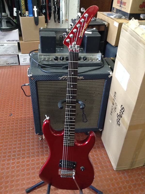 Kramer Striker 100ST 1980,S CANDY APPLE RED | Reverb