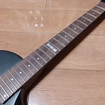 ESP Ltd Eclipse Satin Black Les Paul Type Shape | Reverb