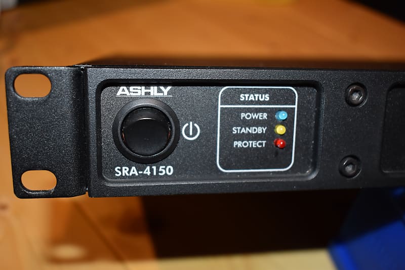 Ashly SRA 4150 4 channel studio monitor power amplifier | Reverb