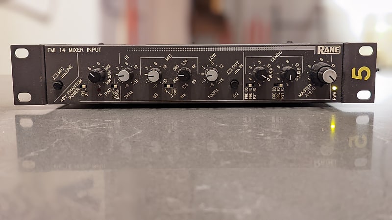 Rane FMI-14 with RS-1 Power Supply | Reverb