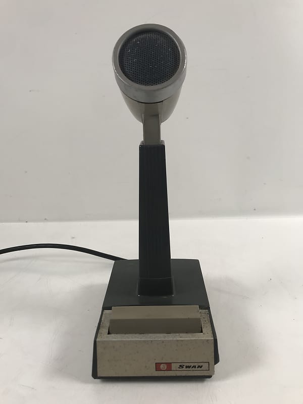 Shure Swan Ham/CB Radio microphone model #CM17L | Reverb