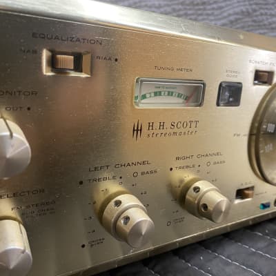 H.H. Scott 355 AM/FM multiplex stereo control center | Reverb