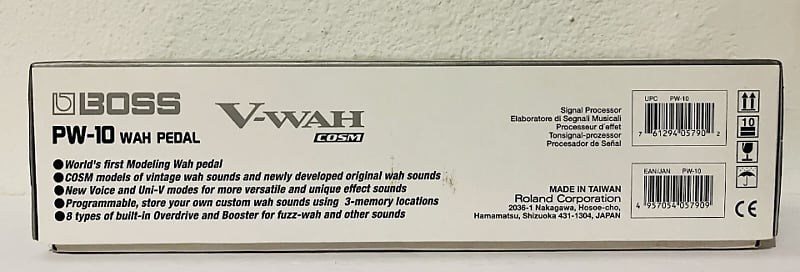 Boss PW-10 V-Wah Power Wah Box Only* | Reverb