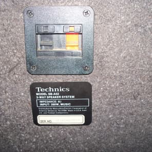 Vintage Technics Tower Speakers(Pair)-Double | Reverb