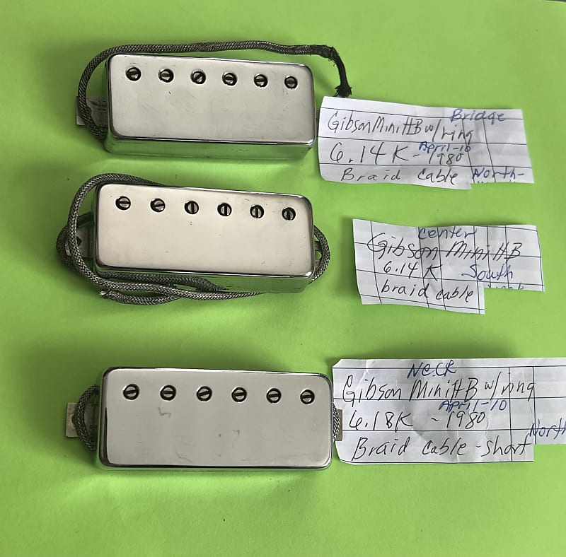 Gibson Set of 3 firebird pickups from 1980s 1980 | Reverb