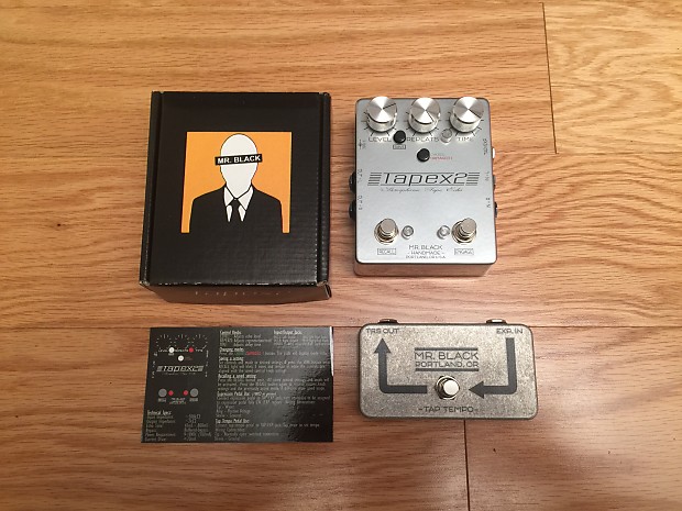 Mr. Black TapeX 2 Stereo Delay w/ External Tap Tempo and | Reverb