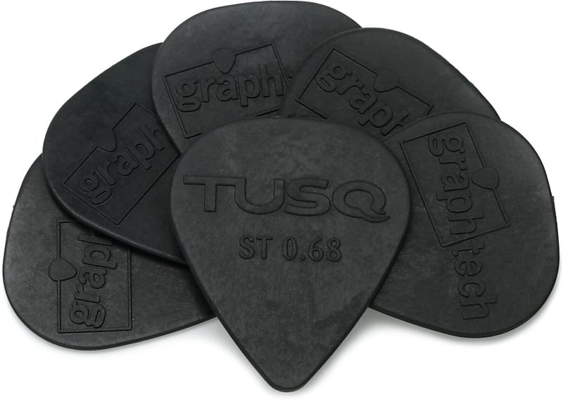 Graph Tech PQP-0068-G6 TUSQ Standard .68mm Picks - Deep Tone | Reverb