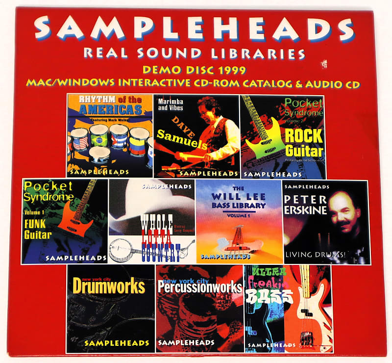 Sampleheads Real Sound Libraries Demo Disc 1999 Sample | Reverb UK