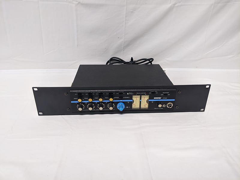 Shure FP42 4 Channel Rackmount XLR Mic Stereo Mixer Rack Unit | Reverb