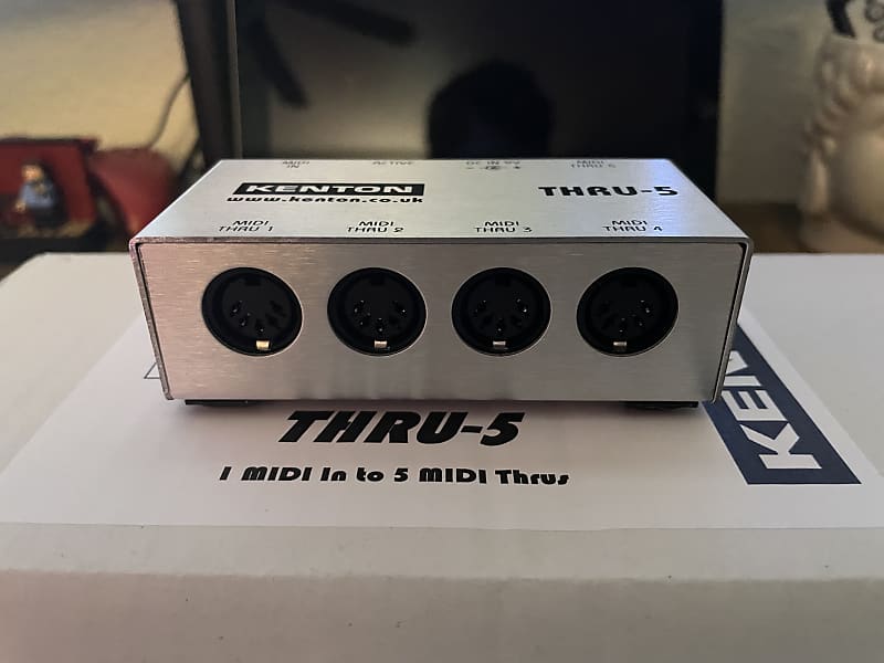Kenton Thru-5 1 to 5 Midi Thru | Reverb