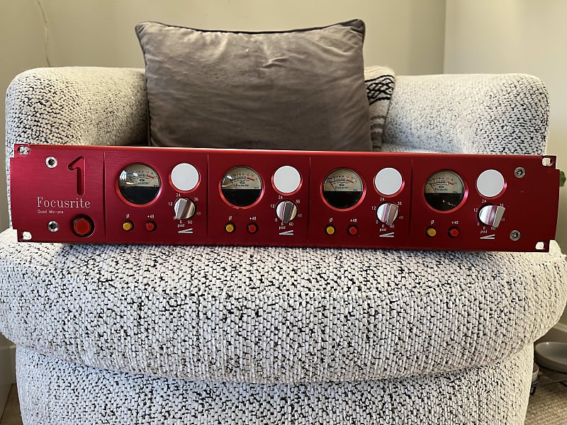 Focusrite Red-Quad Mic Pre 2008 - Red | Reverb