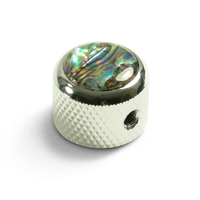 Q-Parts QPAB-DC Knobs With Abalone Inlay - Set of 2 - Dome | Reverb