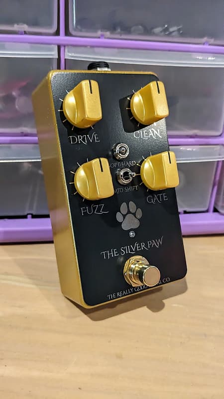 The Silver Paw / Brown Dog Bass Fuzz #36 - Gold | Reverb Australia