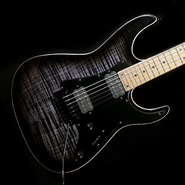 Tom Anderson Guardian Angel -Transparent Black Burst with | Reverb