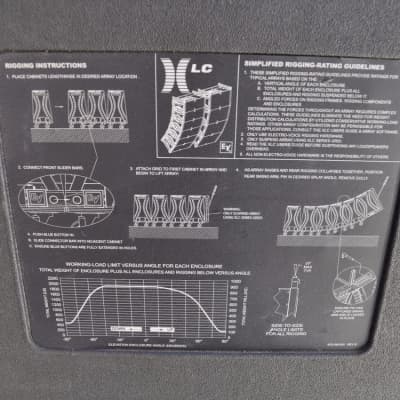 EV / Electro-Voice Speaker XLC 127-DVX 3-way Line Array | Reverb
