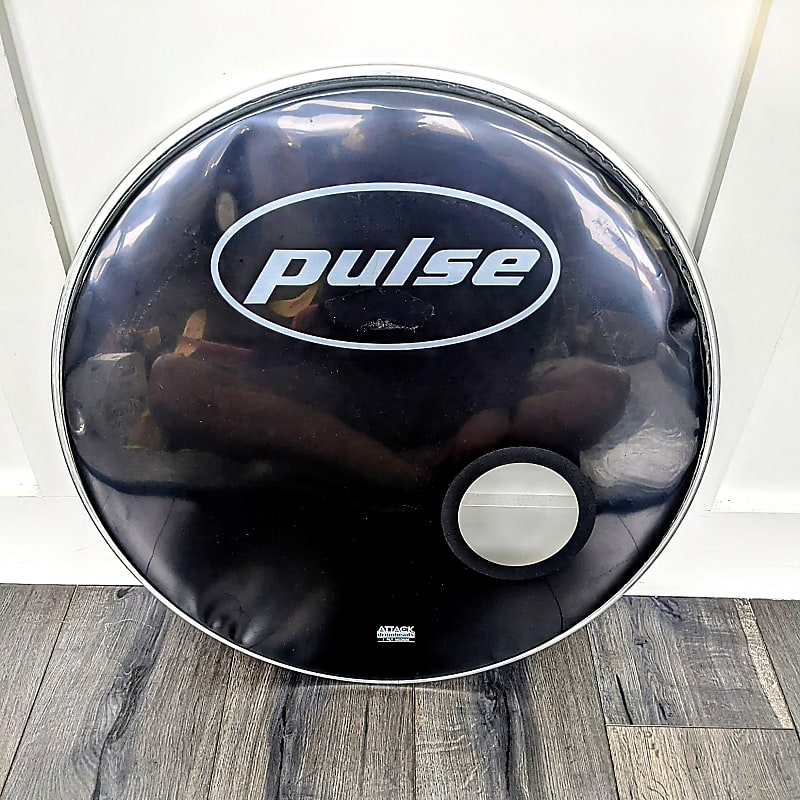 Brand New Pulse Made by Attack 22" Ported Bass Drum Head | Reverb