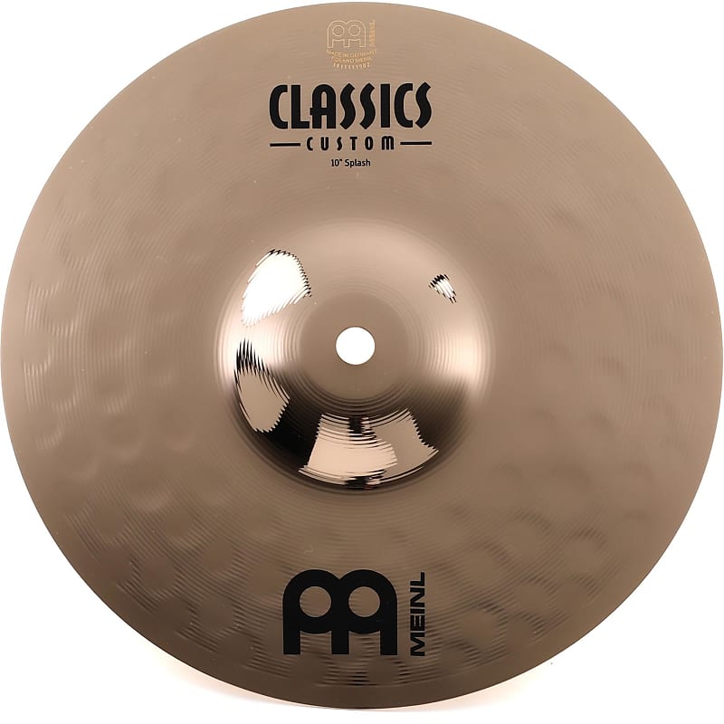 Meinl Cymbals 10 inch Classics Custom Splash Cymbal (5-pack) | Reverb