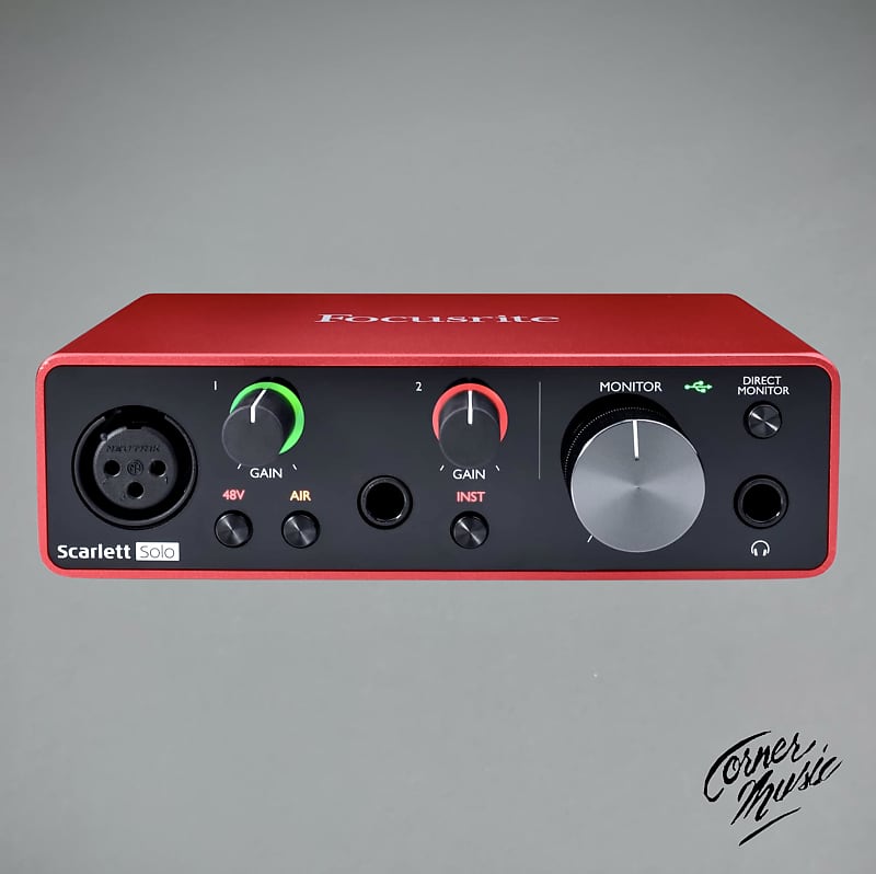 Focusrite Scarlett Solo USB Interface | Reverb