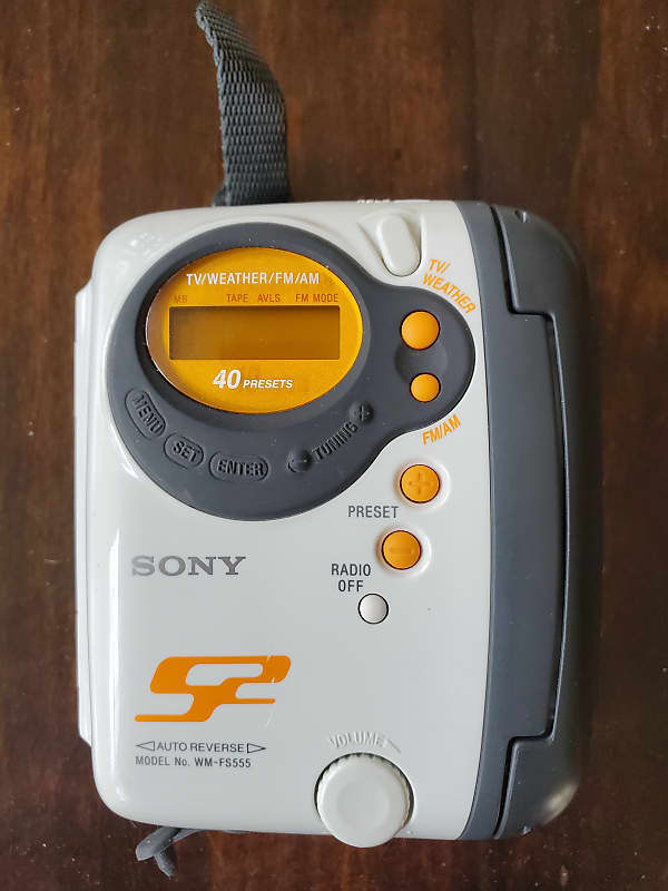 Sony WM-FS555 Sports S2 AM FM cassette Walkman Early 2000s - | Reverb