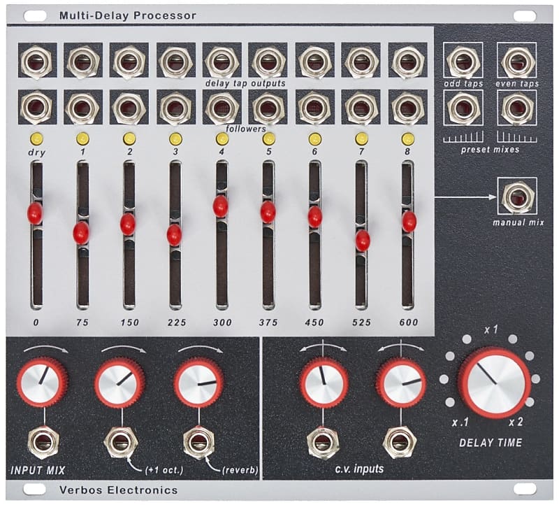 VERBOS ELECTRONICS MULTI DELAY PROCESSOR : B-STOCK : [DETROIT | Reverb