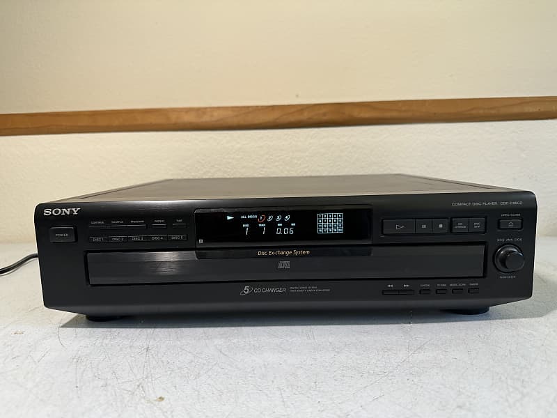 Sony CDP-C260Z CD Changer 5 Compact Disc Player HiFi Stereo | Reverb