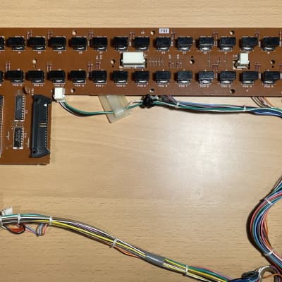 Yamaha DX7 Panel Board B + full wiring harness | Reverb