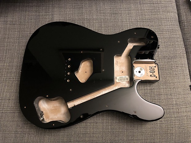 2016 Fender '72 Telecaster Custom Body Black Classic Series | Reverb