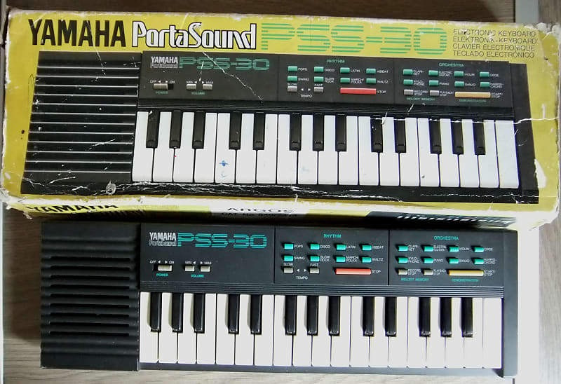 RARE, VINTAGE YAMAHA PORTASOUND PS-30 MINI SYNTH FROM THE | Reverb
