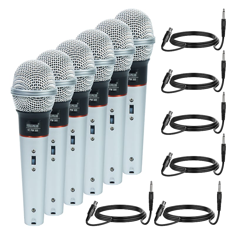 5Core Dynamic Microphone Cardioid Microphone Unidirectional | Reverb