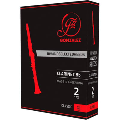 Gonzalez Reeds FOF Reeds for Bb Clarinet - 4.0 (10-pack) | Reverb